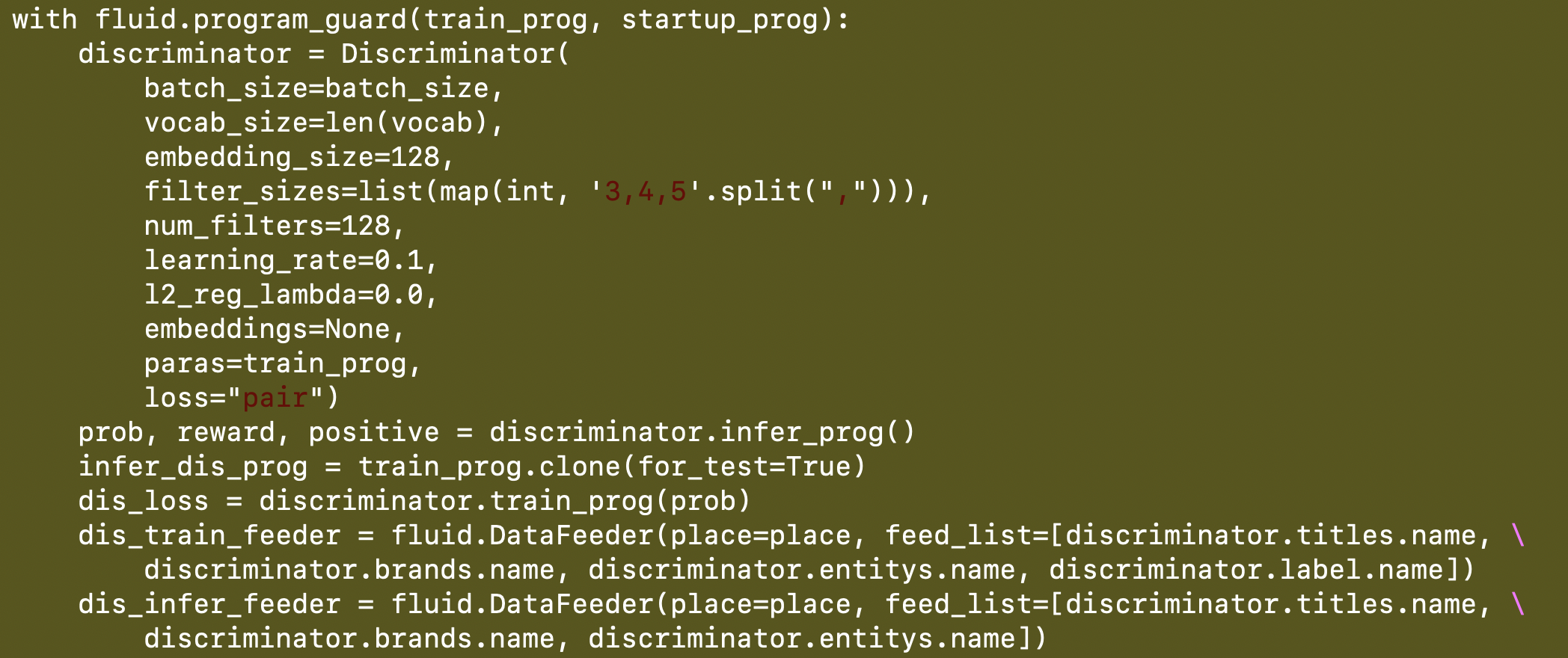 训练两个模型共用embedding,计算梯度出错 · Issue 18204 · Paddlepaddlepaddle · Github