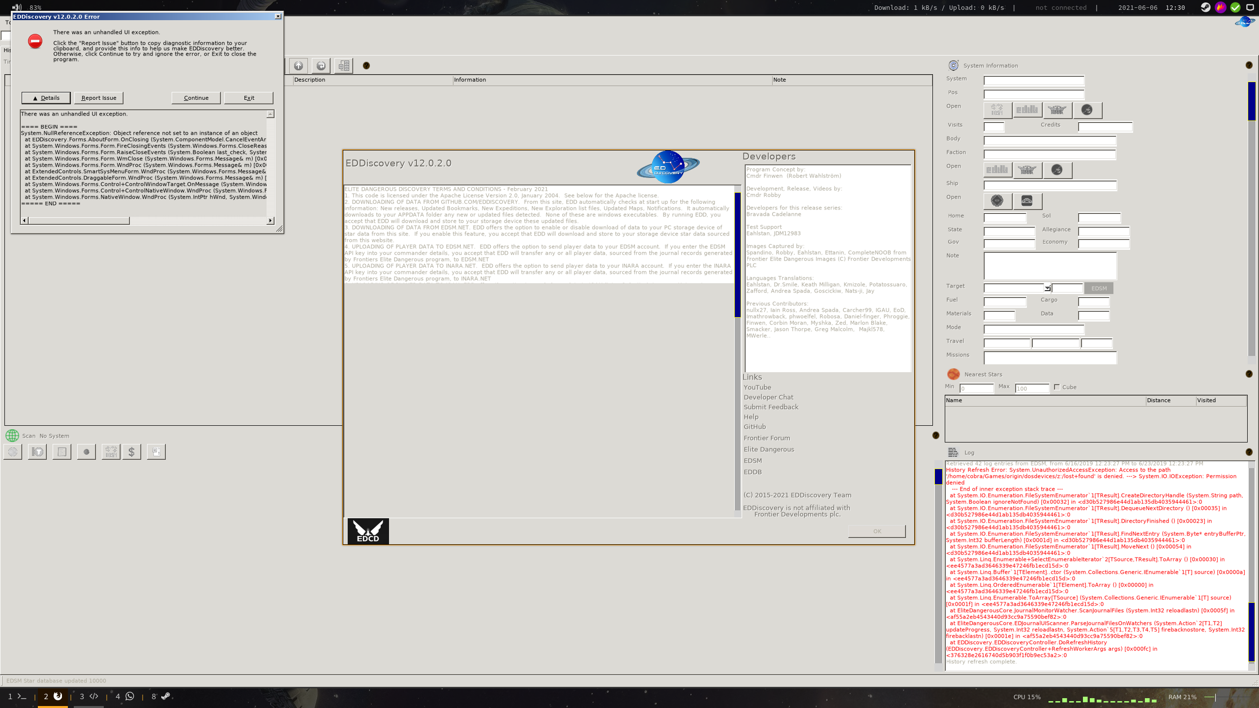 Linux build issues · Issue #3096 · EDDiscovery/EDDiscovery · GitHub