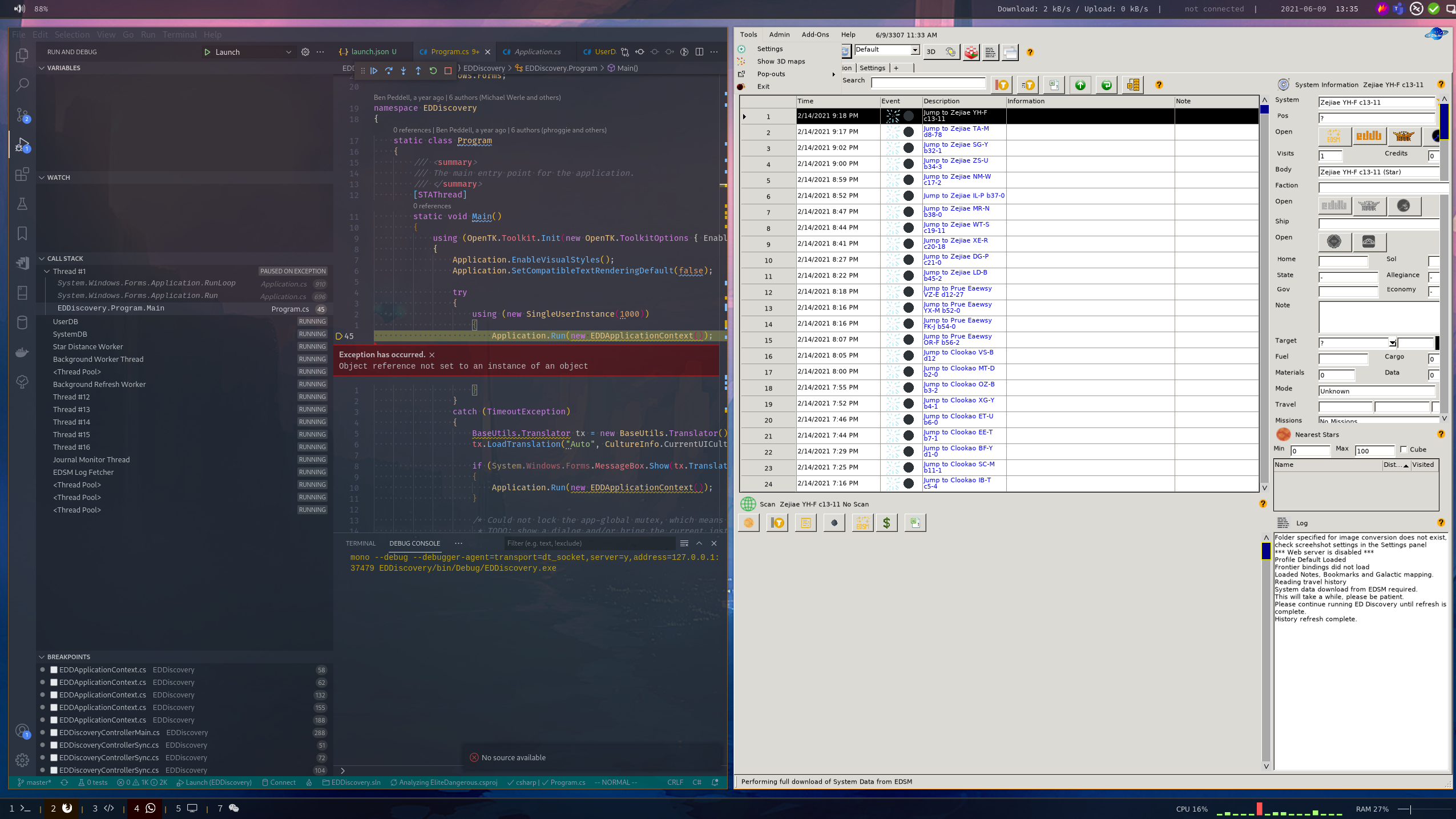 Linux build issues · Issue #3096 · EDDiscovery/EDDiscovery · GitHub