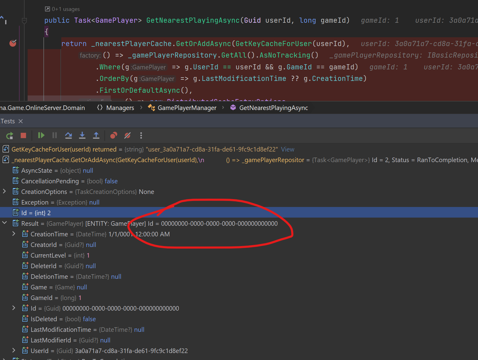 IDistributedCache will return Id=0 when get from cache · Issue #16508 · abpframework/abp · GitHub