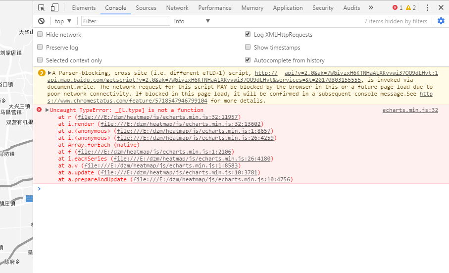 echarts官方实例Binning on Map，在本地运行为什么报错啊 · Issue #6436 · apache/echarts · GitHub