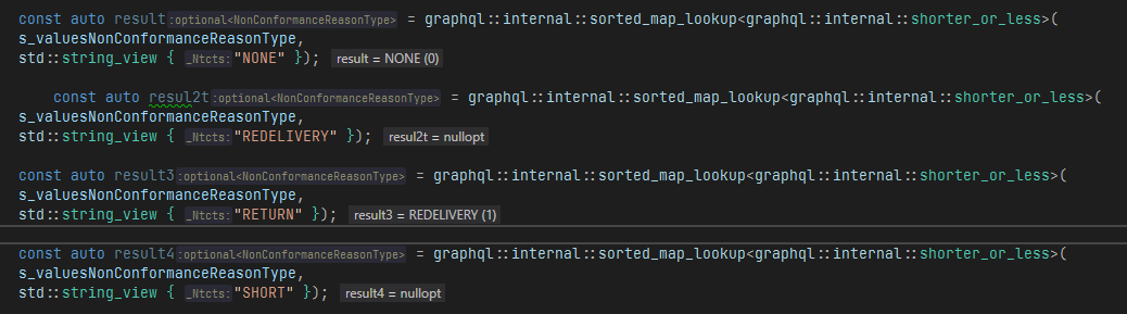 Enum Client Gen parsing incorrectly · Issue #278 · microsoft/cppgraphqlgen · GitHub