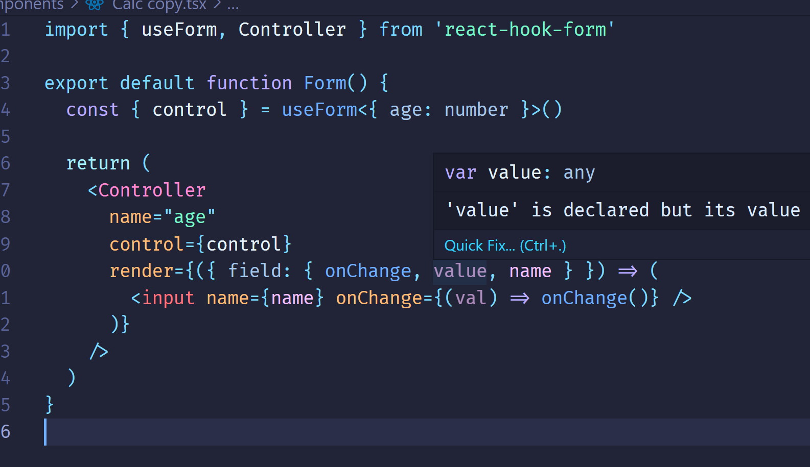 Controller And Usecontroller Are Not Strictly Typed · Issue 4599 