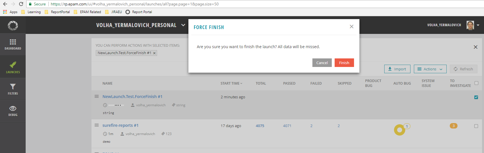 Force Finish Fails For Multiple Selection If There Is A Complete Launch · Issue 222