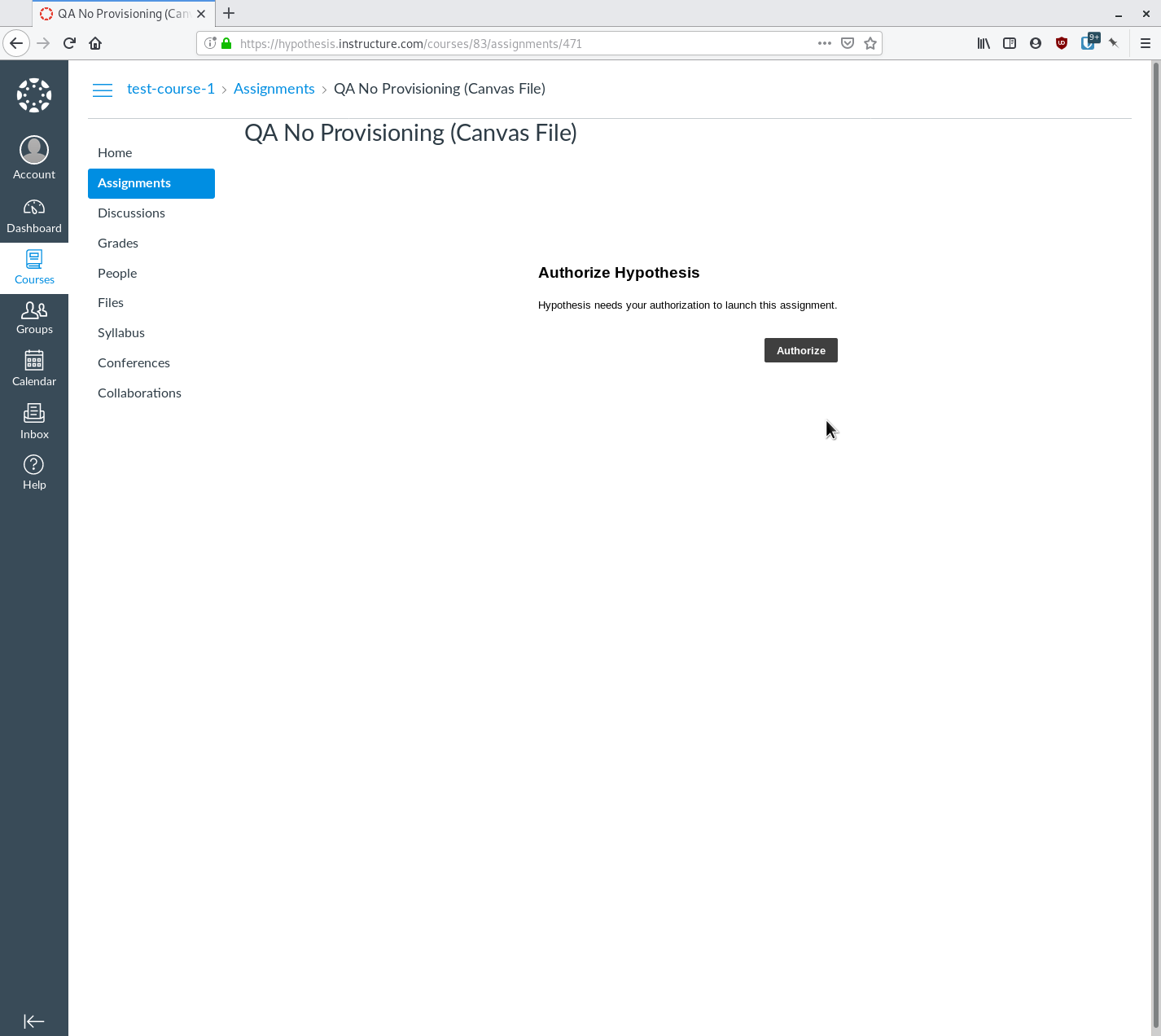 Authorize dialog looks off-center when launching Canvas file assignment · Issue #768 ...
