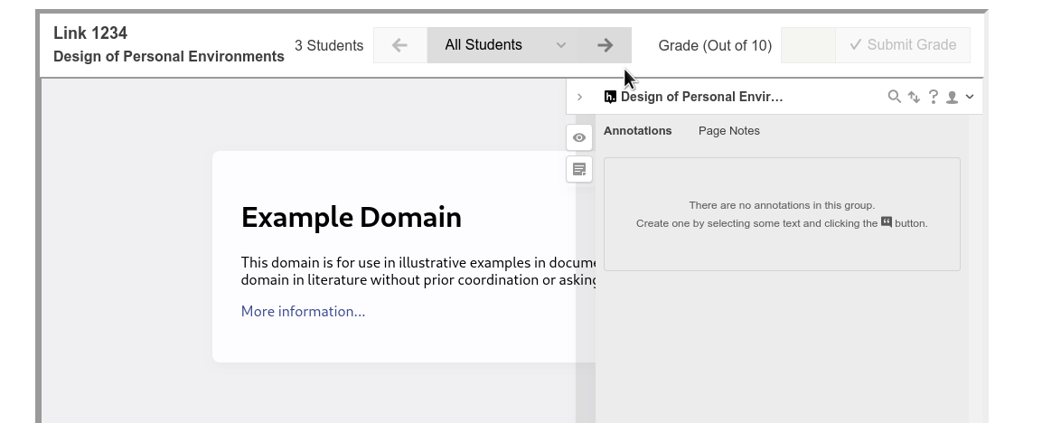 Grading UI layout changes when you select a student · Issue #1194 · hypothesis/lms · GitHub
