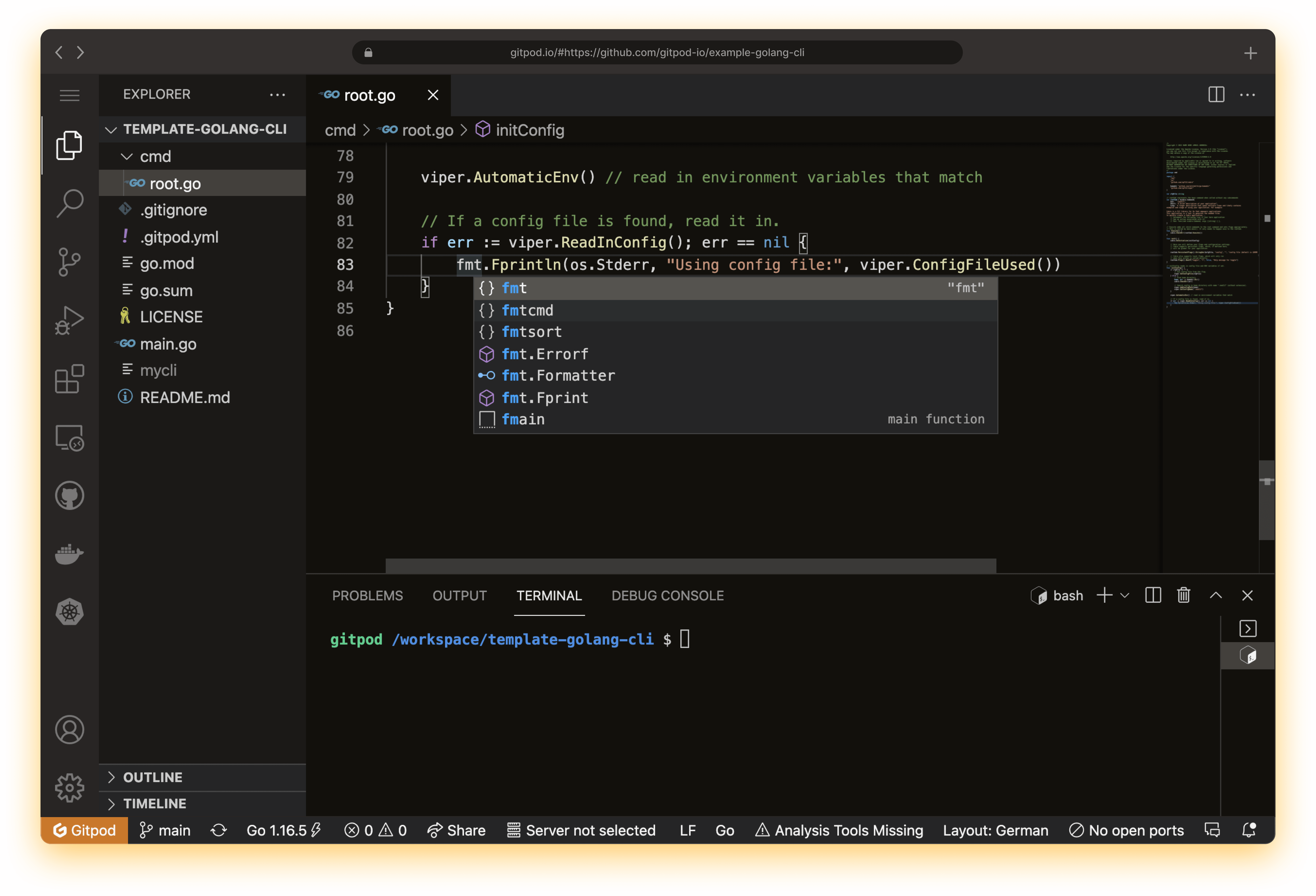 Gitpod Theme Visual Studio Marketplace