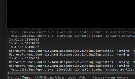 Listview Create Objects Inside Itemtemplate Two Times On Windows · Issue 12090 · Dotnetmaui