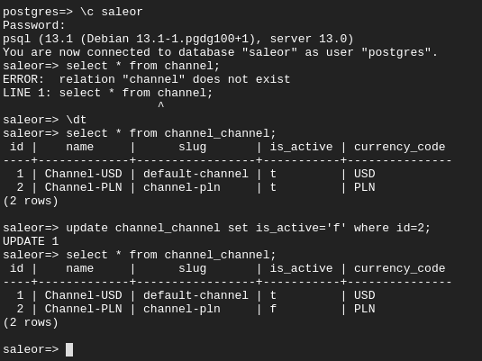 More than one channel exists. Specify which channel to use. · Issue #6725 · saleor/saleor · GitHub