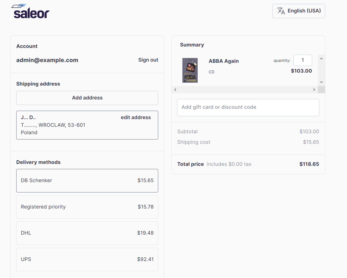 Checkout page does not work!!! Can not focus on sales and marketing ...
