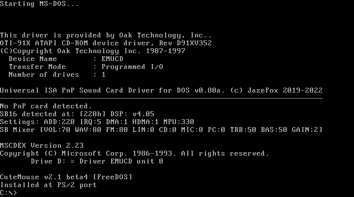 Attaching a Joystick to a Sound Card Causes the Card to Not Be Detected · Issue #3778 · 86Box ...
