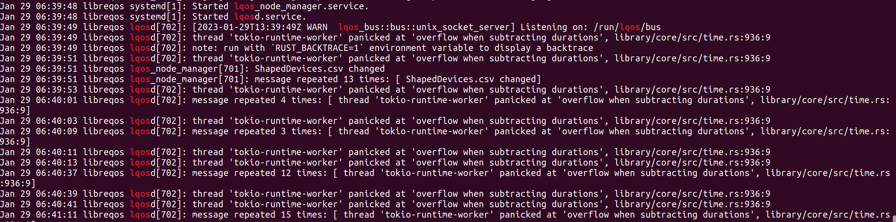 Blank Dashboard · Issue #206 · LibreQoE/LibreQoS · GitHub
