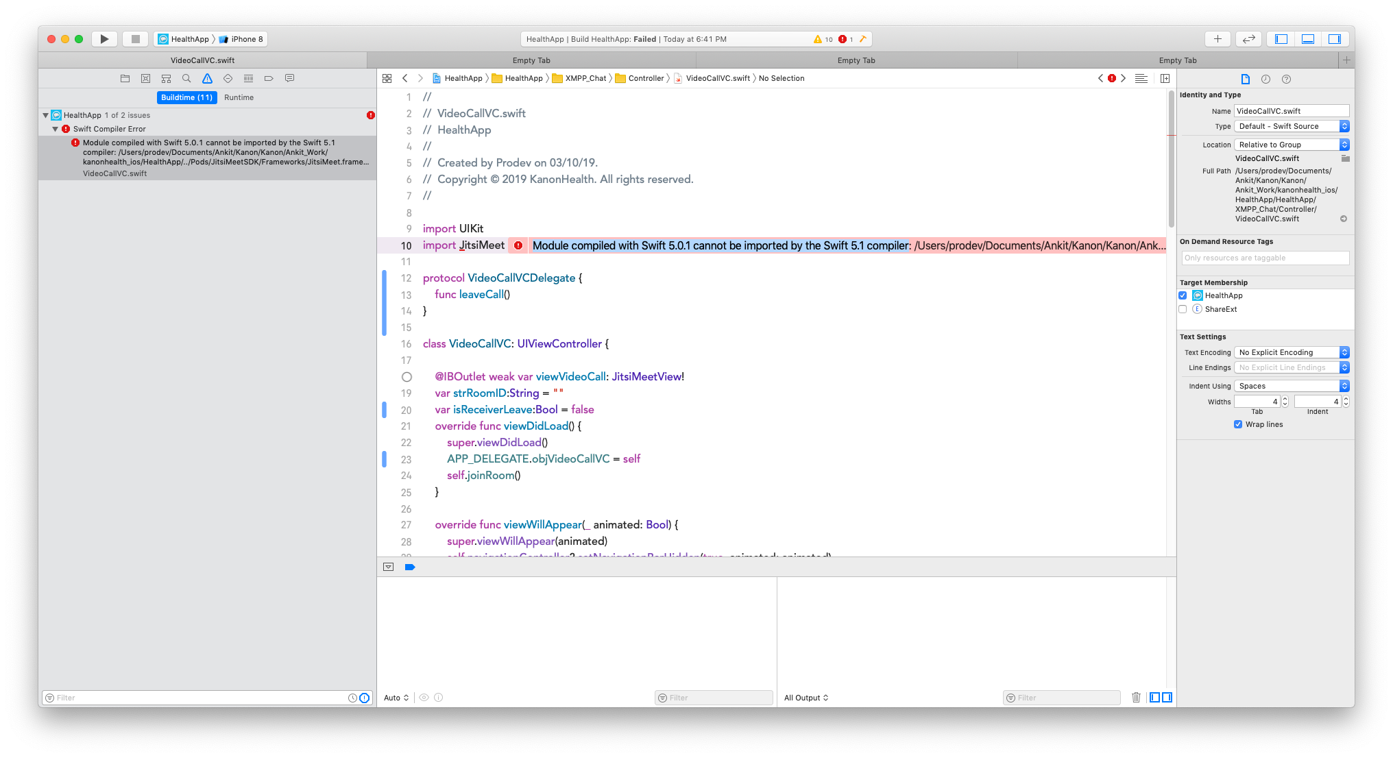 Module compiled with Swift 5.0.1 cannot be imported by the Swift 5.1 compiler · Issue #4731 ...