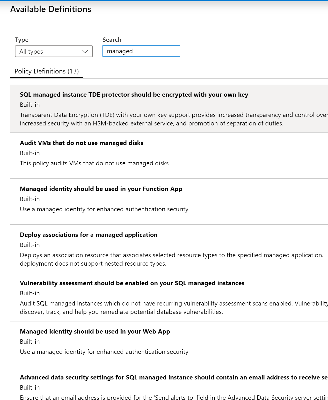 Prevent-Data-Exfiltration-in-Azure-SQL-Managed-Instance/azurepolicytdecmk.md at master ...