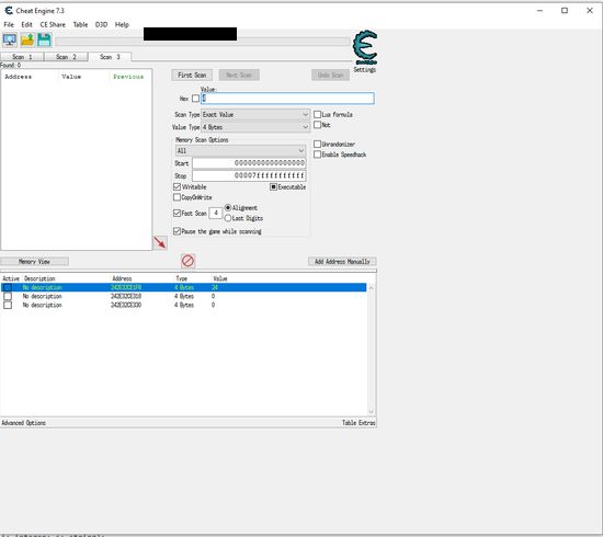 too many scan tabs break form layout · Issue #1835 · cheat-engine/cheat ...