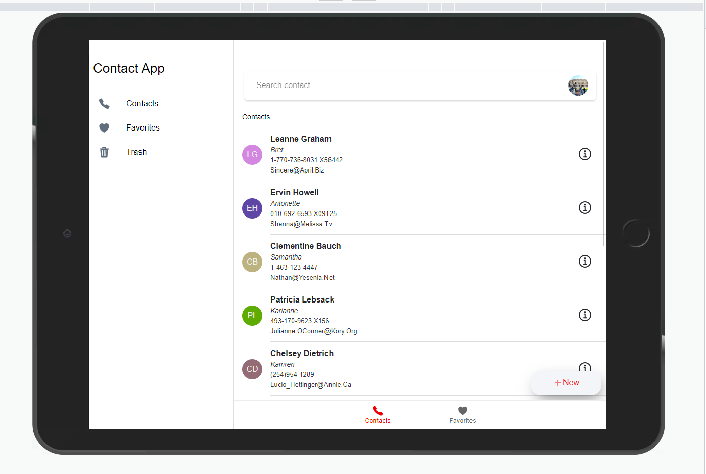 GitHub - giluchipla0823/ionic-contact-list: Ionic 6 - Contact List App