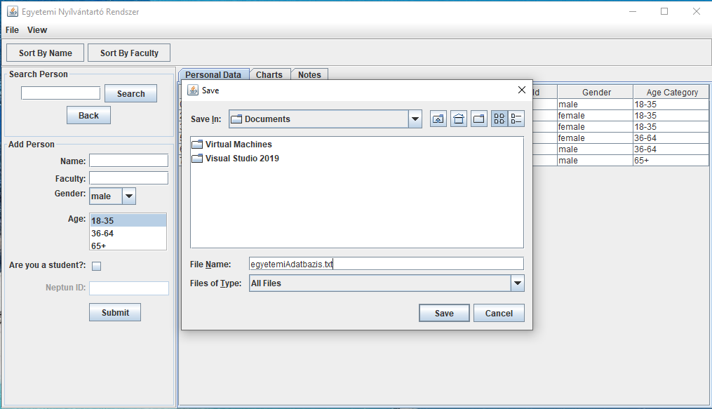GitHub - norbi21um/NeptunNyilvantarto: Swing app