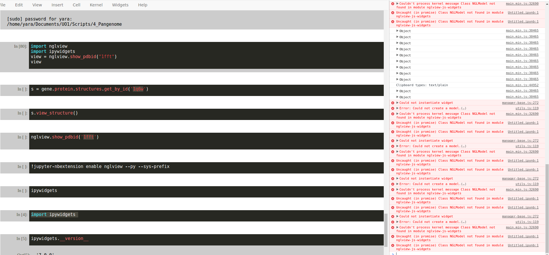 cannot run npm install · Issue #741 · nglviewer/nglview · GitHub