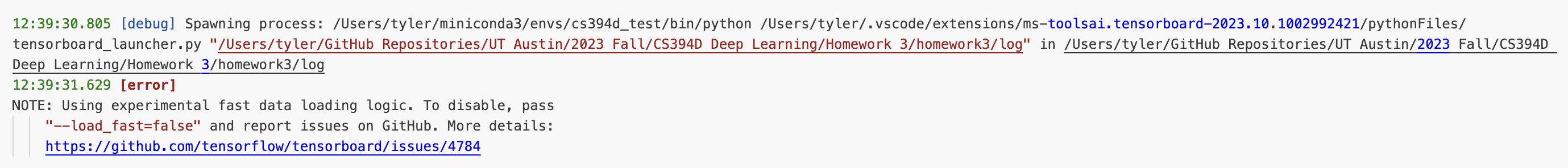VSCode Tensorboard extension not finding events data · Issue #9 · microsoft/vscode-tensorboard ...