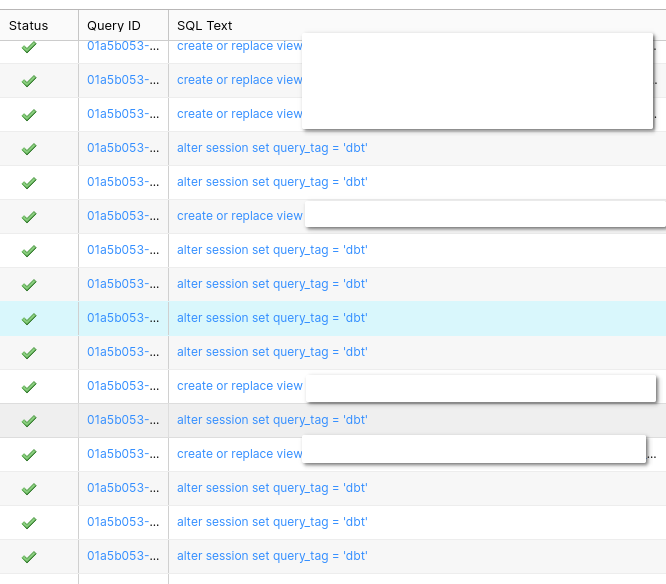 [CT-853] Query tag should be set on the session level and not unset for global query tags ...