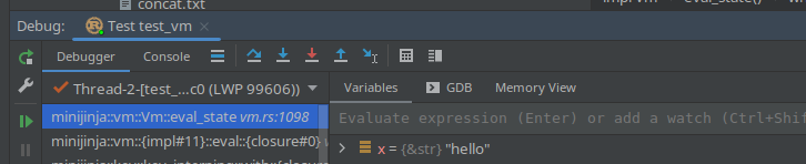 Debugger does not show content of &&str · Issue #9252 · intellij-rust/intellij-rust · GitHub