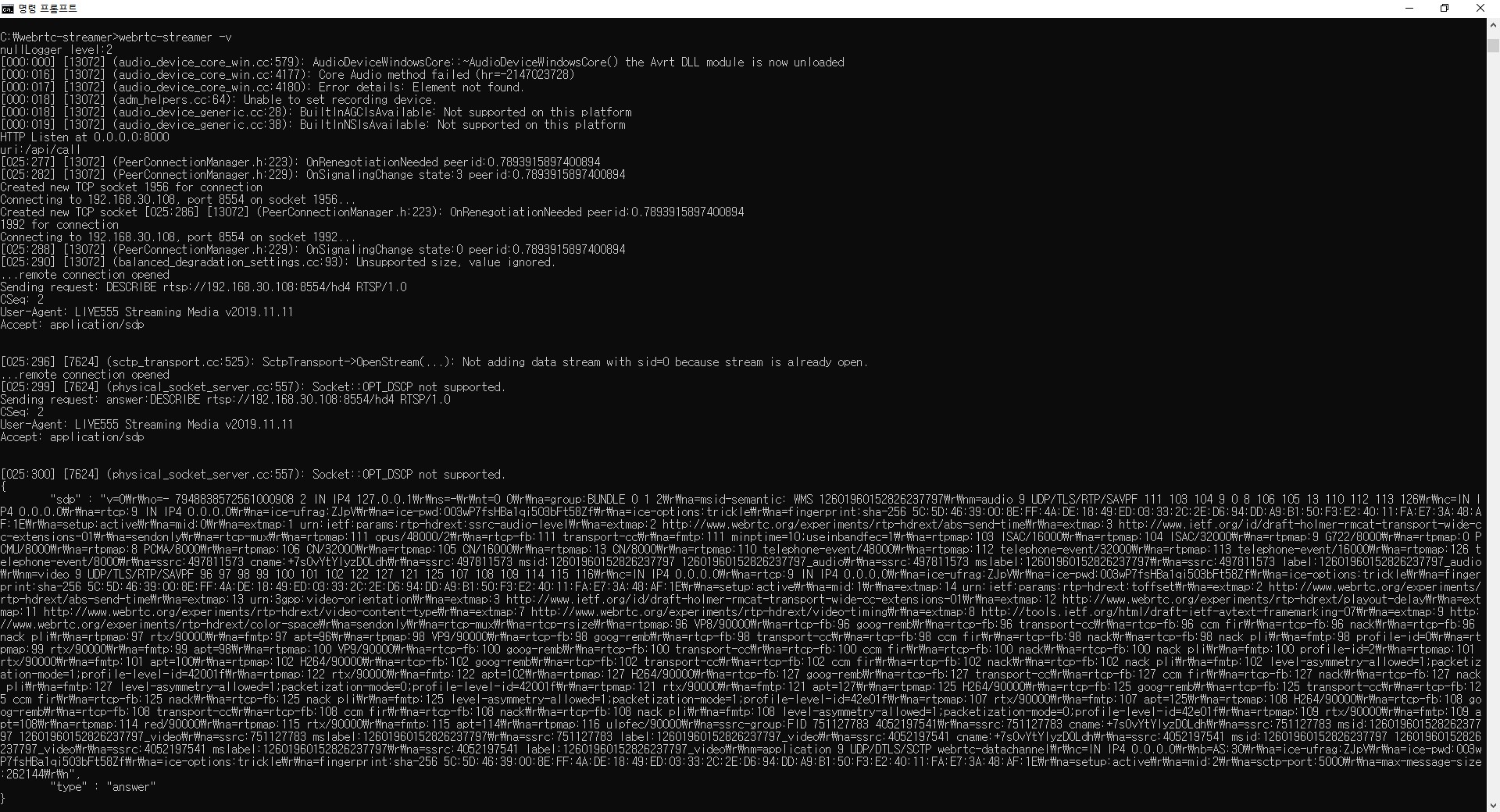jpeg Error · Issue #284 · mpromonet/webrtc-streamer · GitHub