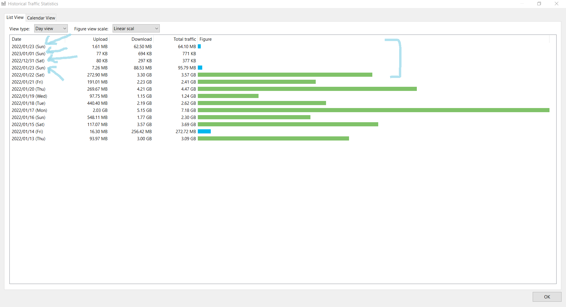Showing wrong "Historical Data" · Issue #1018 · zhongyang219/TrafficMonitor · GitHub