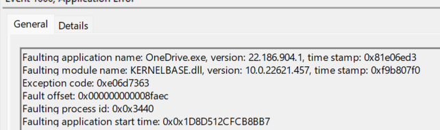 OneDrive.exe crashing · Issue #42 · lowleveldesign/process-governor · GitHub