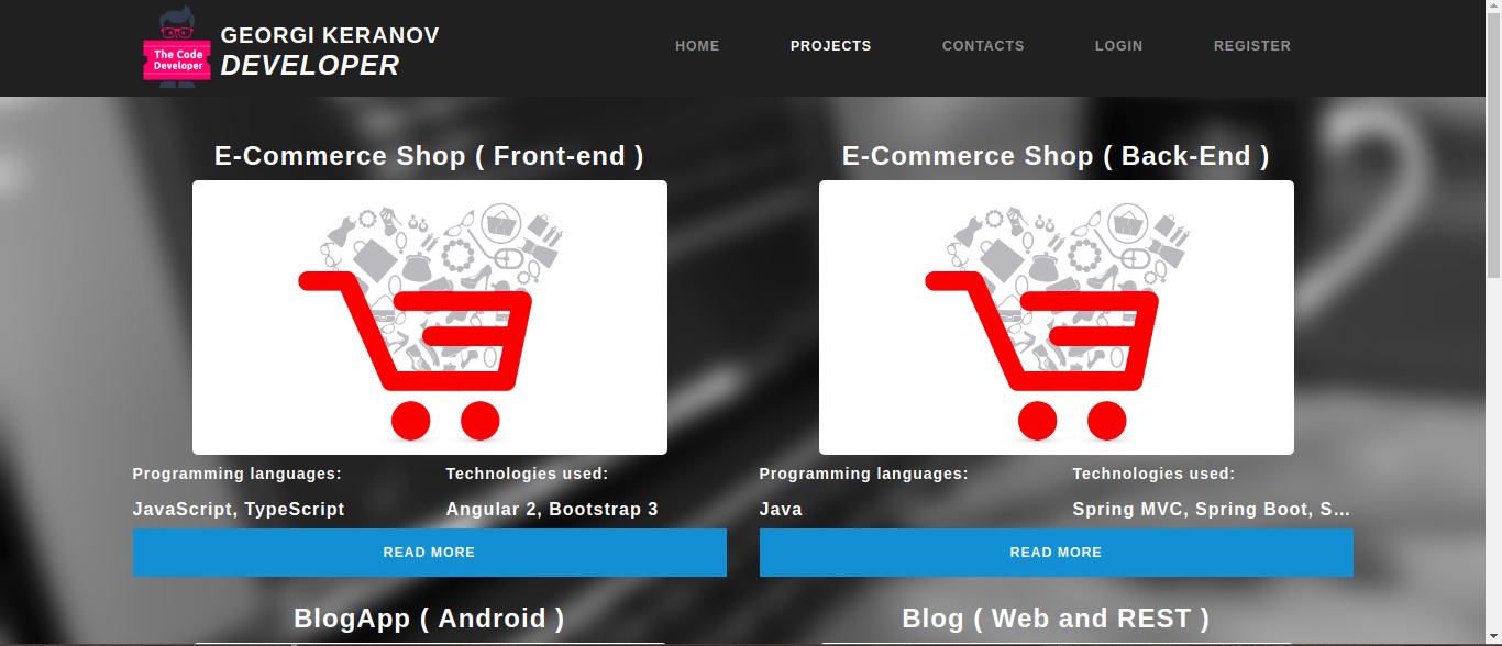 GitHub - GeorgiKeranov/georgi-keranov-site: Custom CMS built with ...