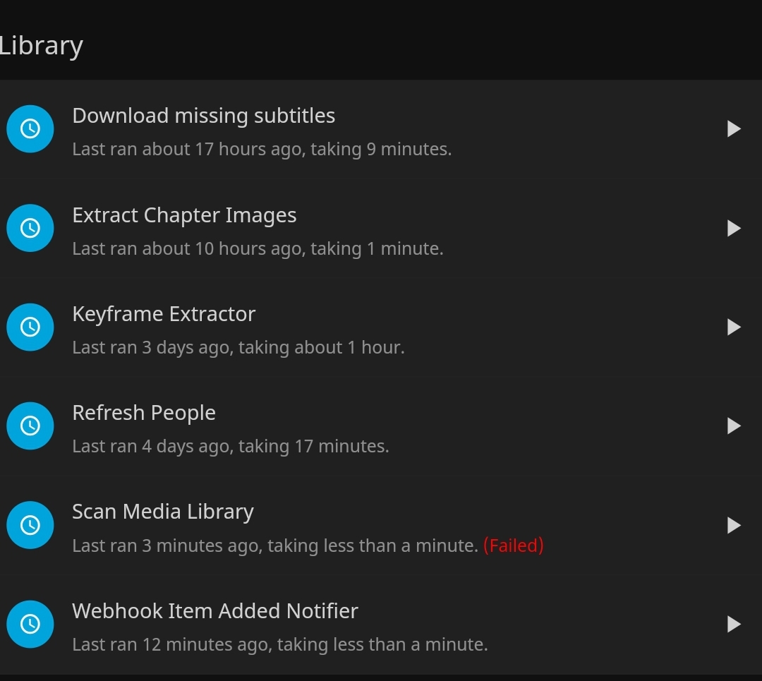 Library Scanning Fails Have To Manually Add New Items · Issue 9247 · Jellyfinjellyfin · Github