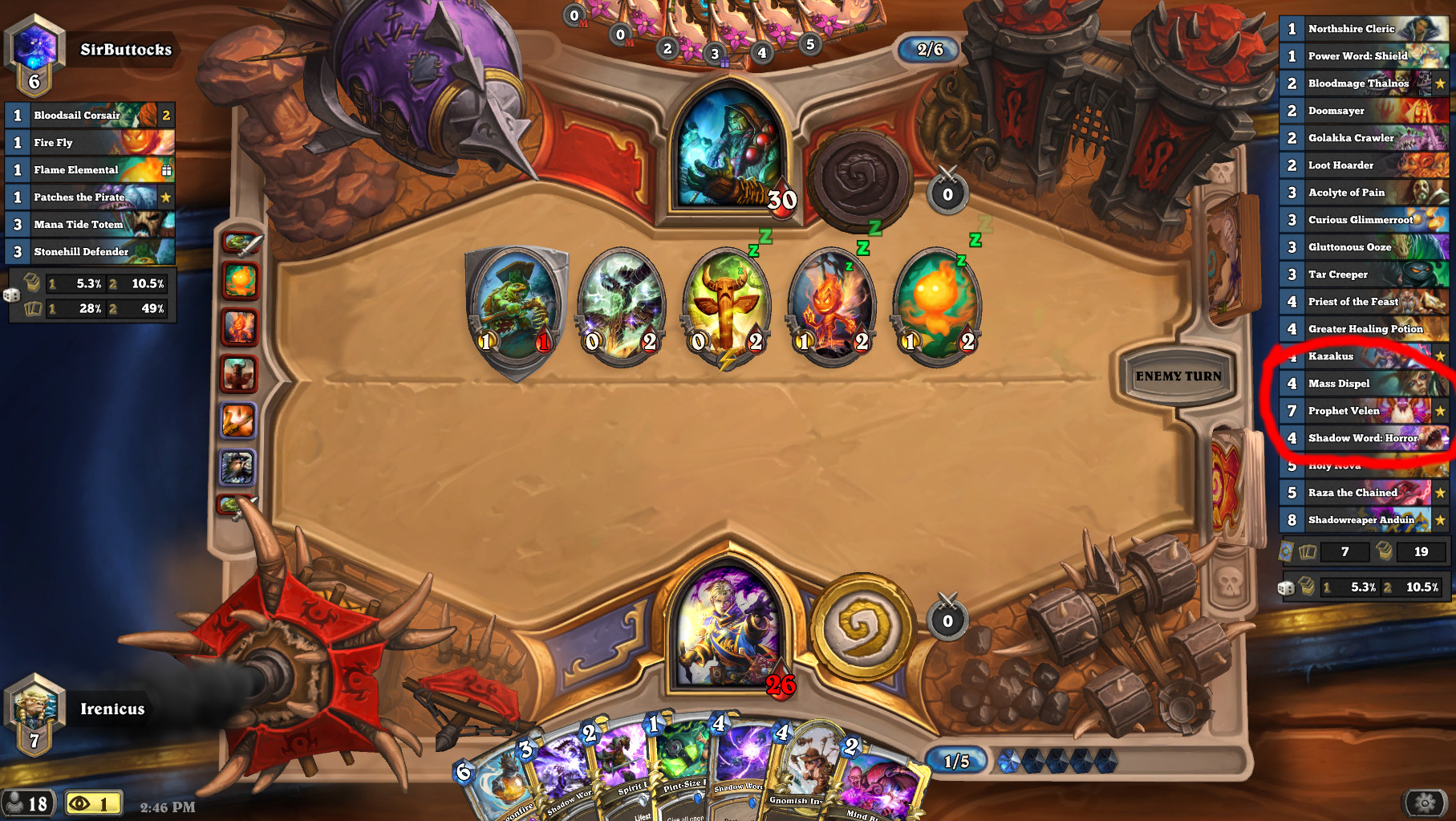 Cards occasionally appear in non-mana order on deck overlay · Issue #3397 · HearthSim ...