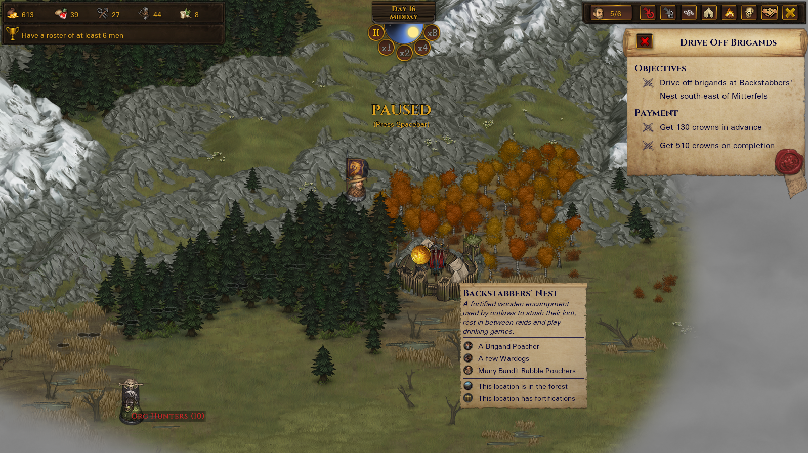 [BUG] This bandit camp spawned exclusively with dogs and ranged bandits ...