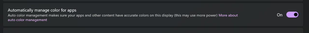 GitHub - dantmnf/MHC2: information about next generation color management in Windows