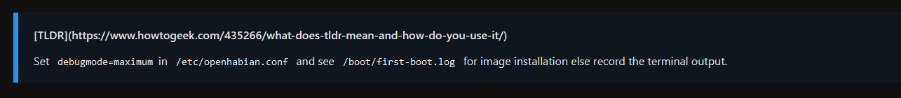 Link in "tip" header not rendered · Issue #1760 · openhab/openhab-docs · GitHub