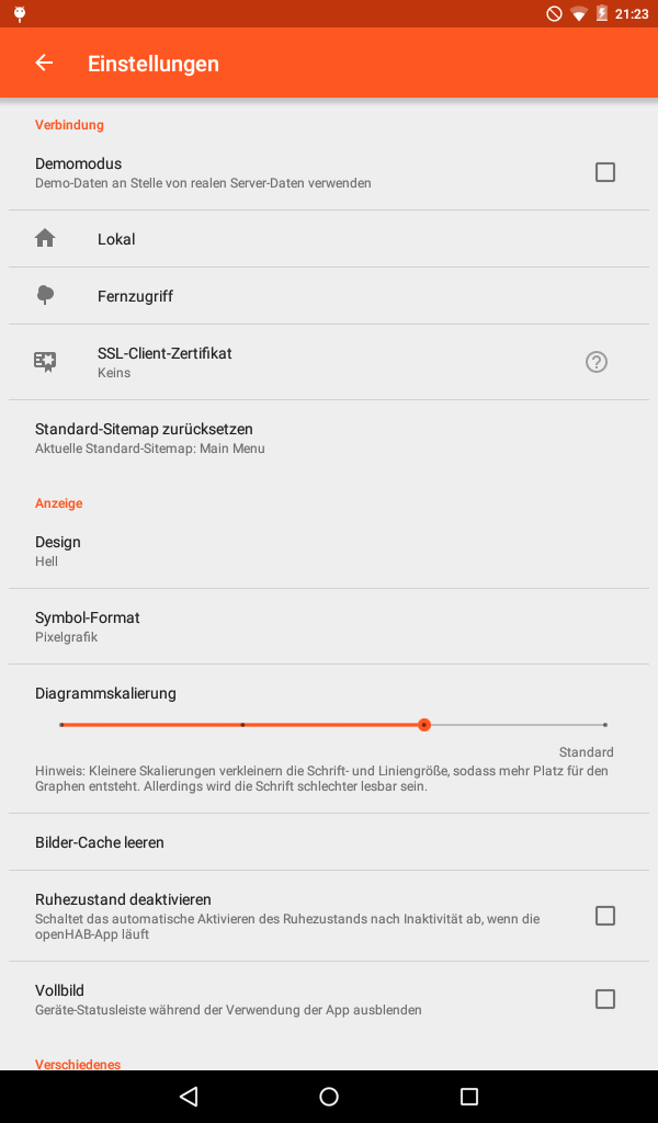 Add icons to settings menu · Issue #731 · openhab/openhab-android · GitHub