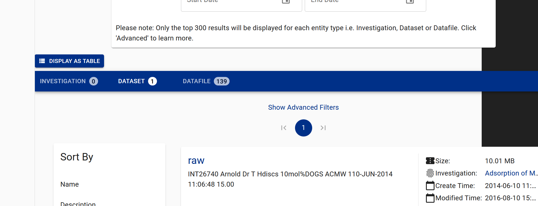 Search overflows when sidebar is open · Issue #1023 · ral-facilities/datagateway · GitHub