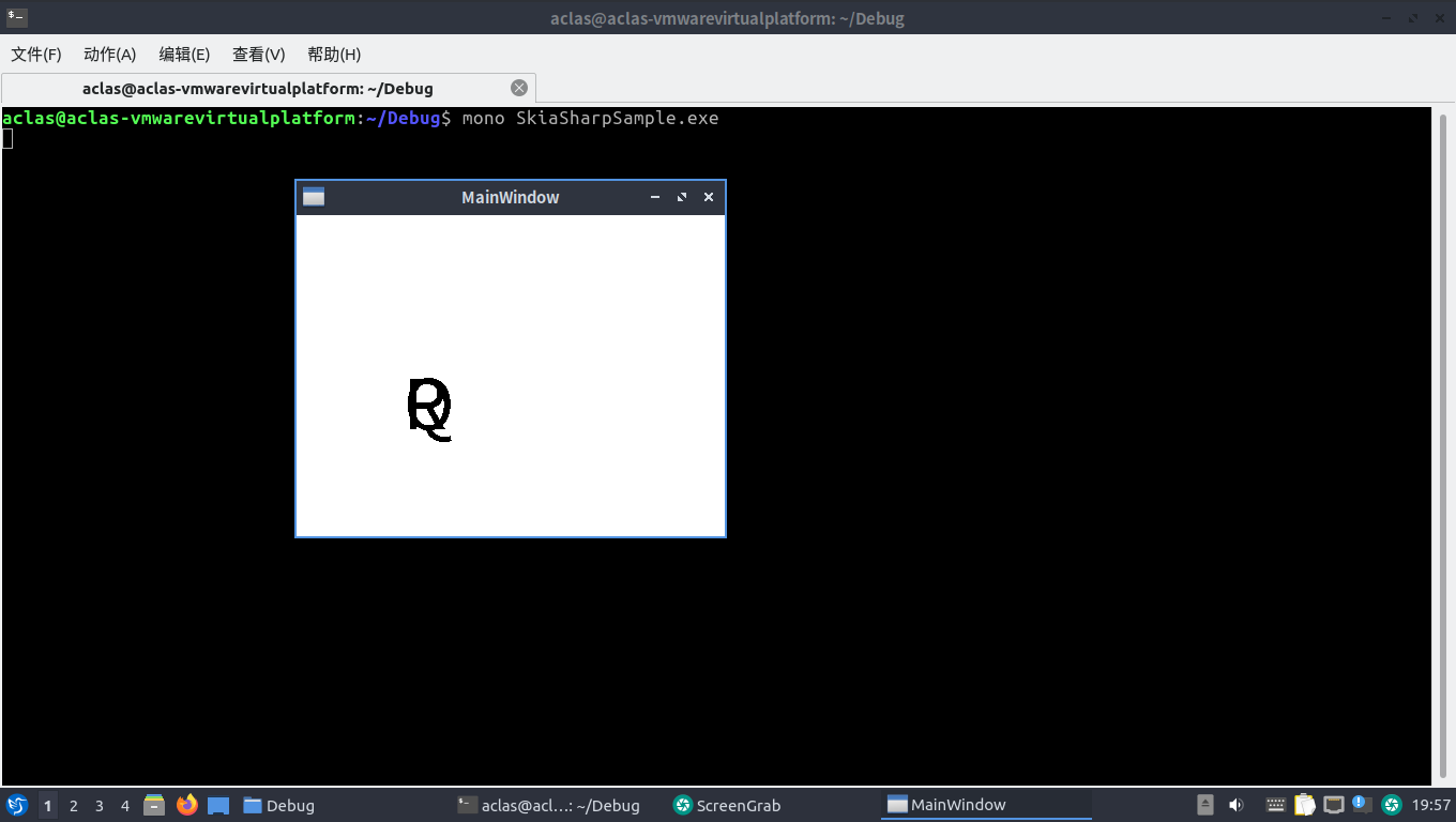 [BUG] DrawShapedText does not working on Ubuntu 20.04 x64 · Issue #1919 · mono/SkiaSharp · GitHub