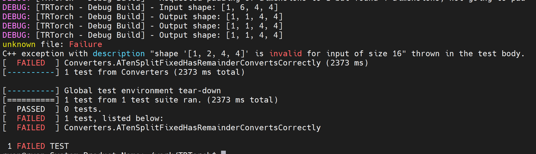🐛 [Bug] Split converter bugs · Issue #401 · pytorch/TensorRT · GitHub