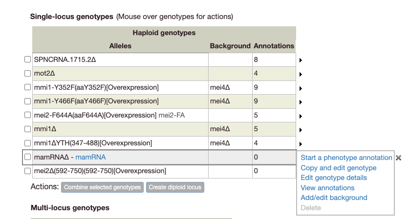 Genotype management: Annotations not being counted for a phenotype · Issue #2716 · pombase/canto ...