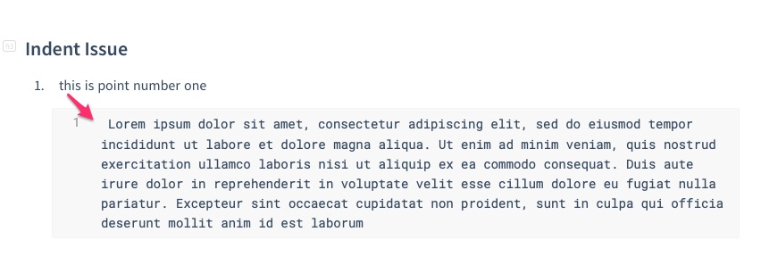 incorrect indent for code block inside ul · Issue #2269 · typora/typora ...