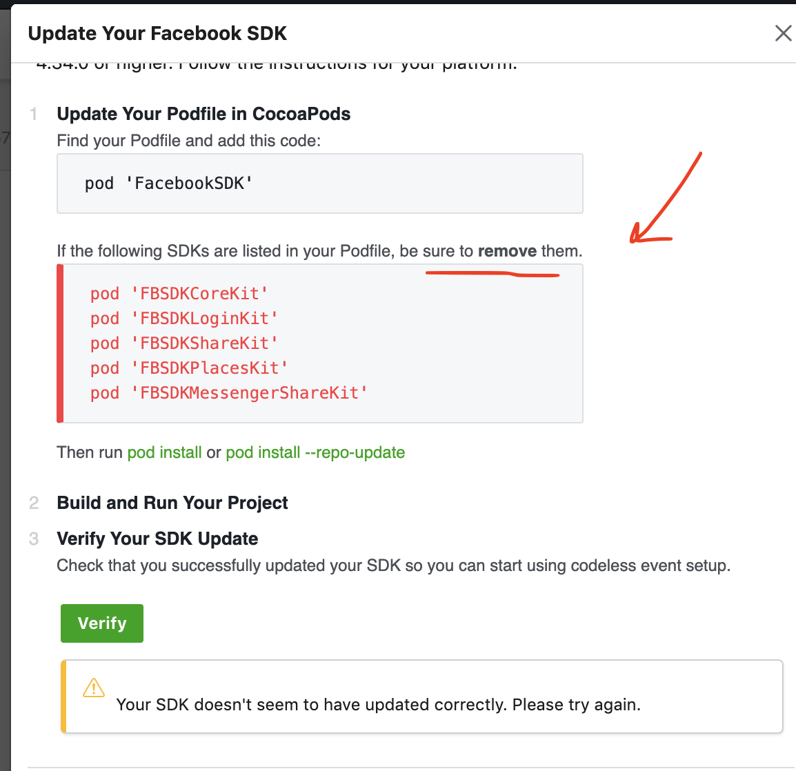 Error Fbsdkloginkit Ios · Issue 391 · Firebase Flutterfire · Github