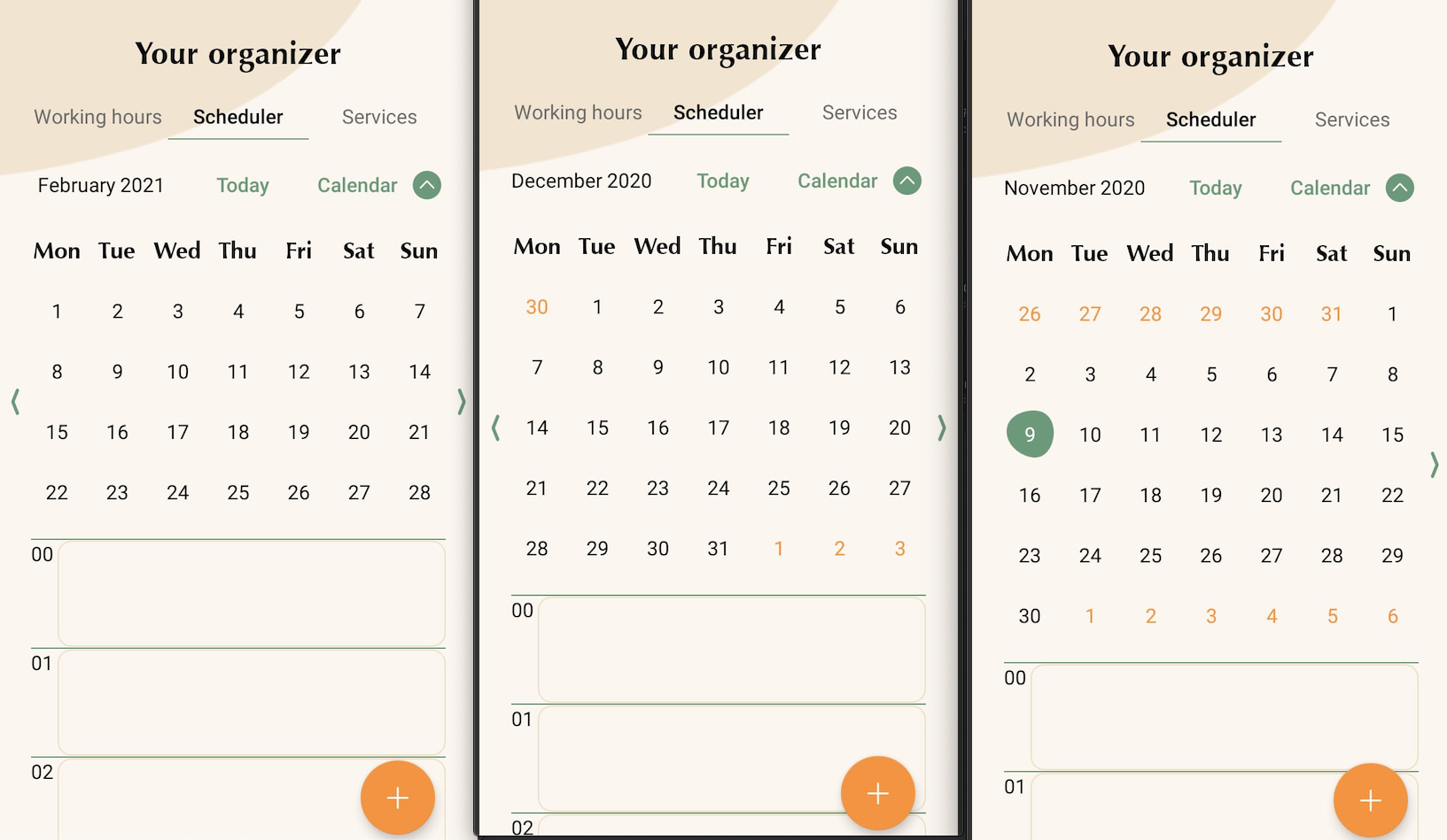 Monthly calendar view is not showing all days · Issue #232 ...