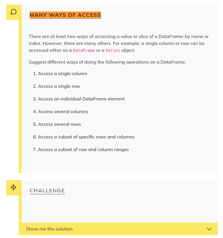 minor formatting issue in many ways of access challenge · Issue #661 · swcarpentry/python-novice ...