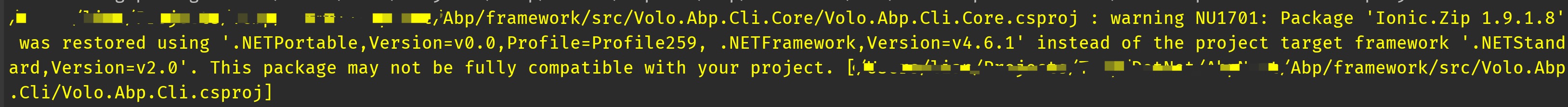 Abp CLI error on Mac OS · Issue #1338 · abpframework/abp · GitHub