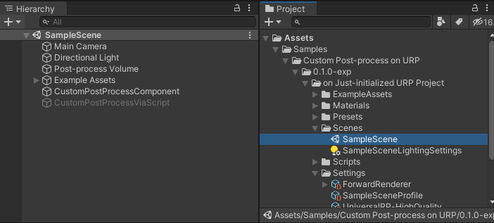 GitHub - thevoidky/custom-post-process-on-urp: Supports shader-based ...