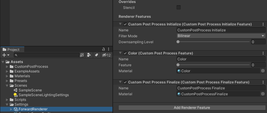 GitHub - thevoidky/custom-post-process-on-urp: Supports shader-based ...