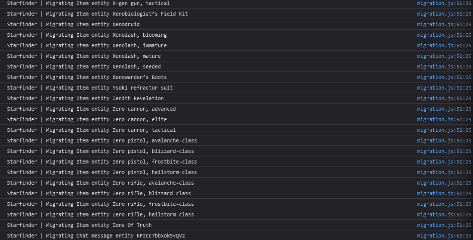 [Bug] Client Using >4Gb Memory During Migration · Issue #749 · foundryvtt-starfinder/foundryvtt ...