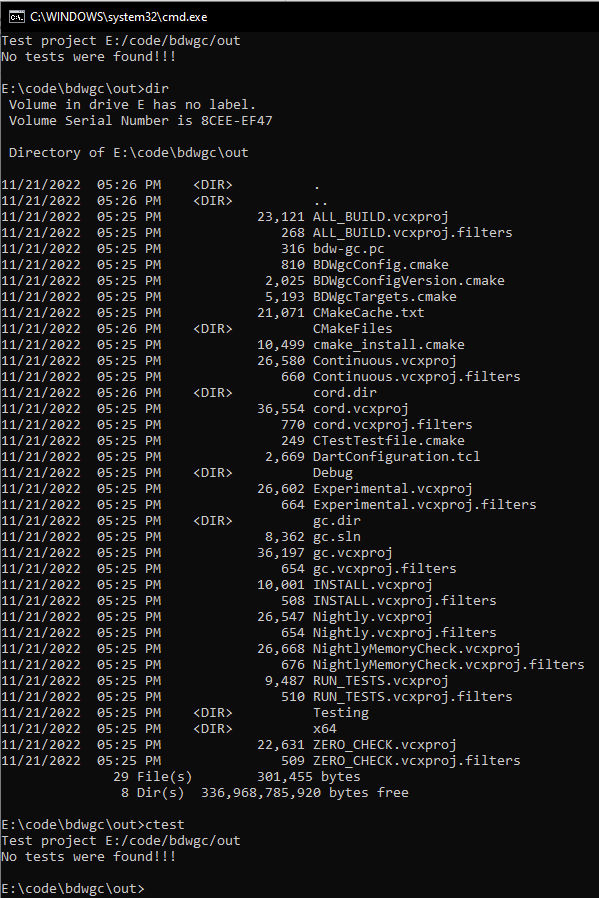 Ctest No Tests Were Found Issue 501 Ivmai bdwgc GitHub Ctest No Tests Were Found Issue 501 Ivmai bdwgc GitHub