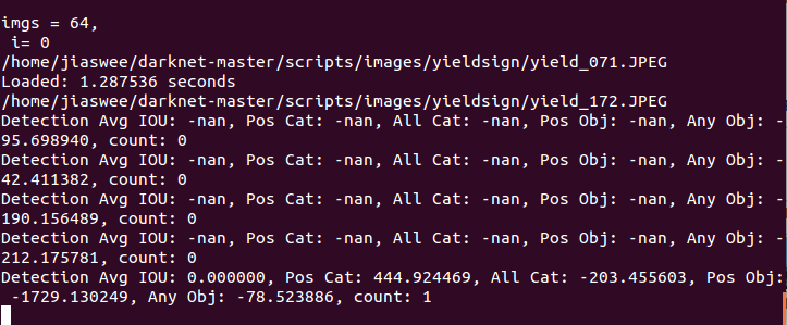Avg IOU: -nan, why? · Issue #746 · pjreddie/darknet · GitHub