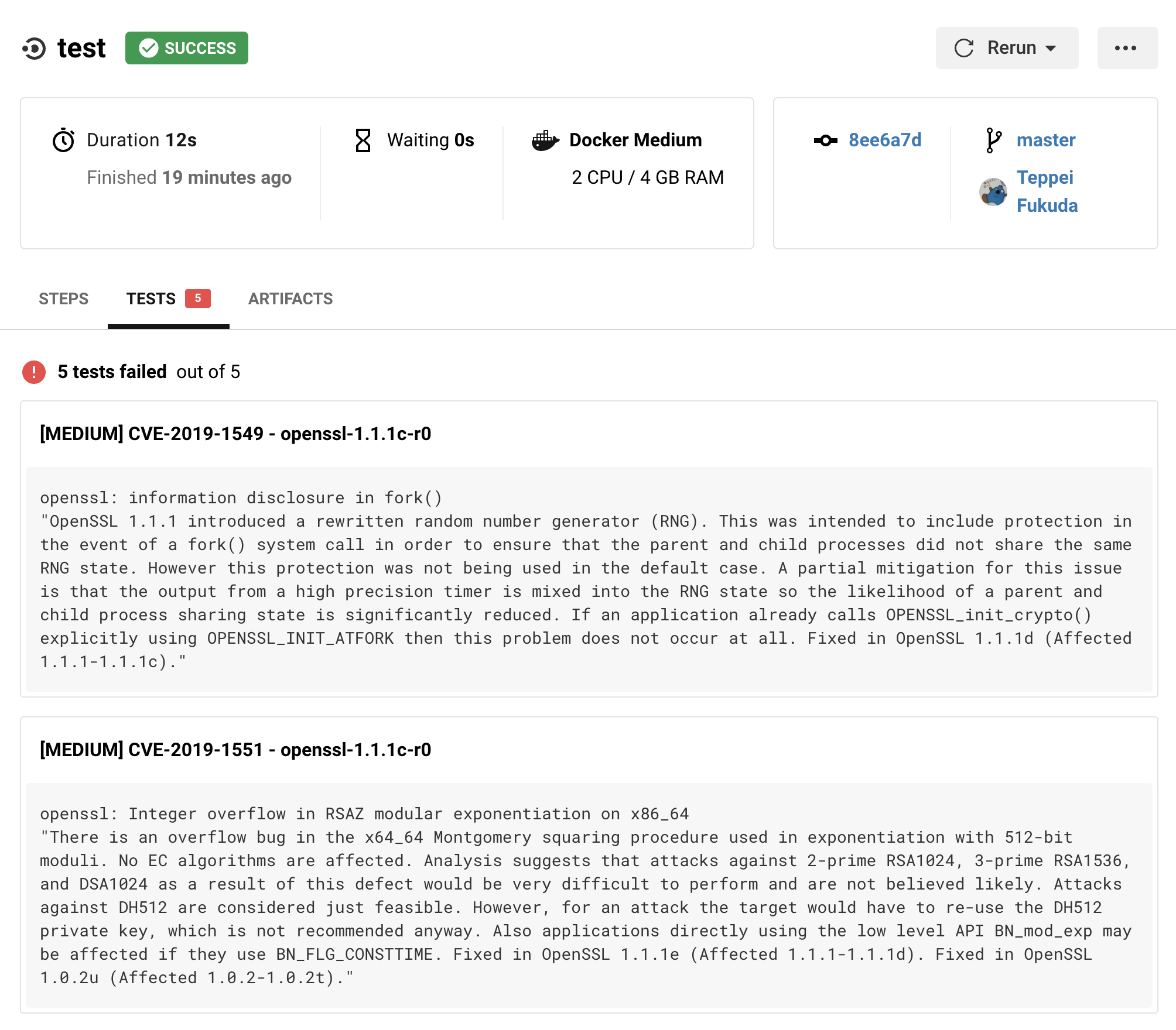 Feature Request Junit Output · Issue 93 · Aquasecuritytrivy · Github